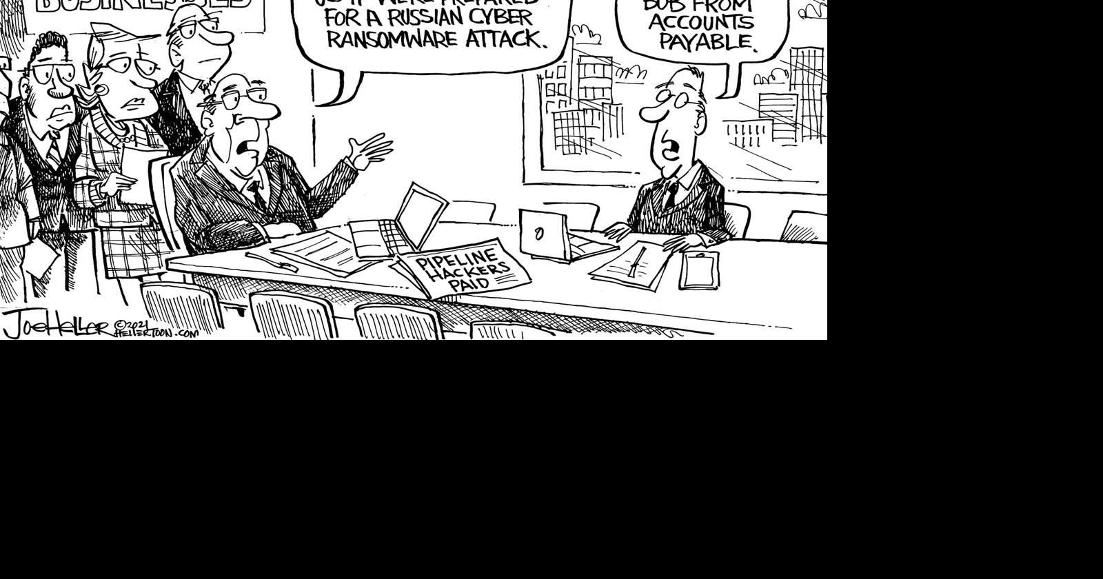 Cartoon: Ransomware | Opinion | nwestiowa.com