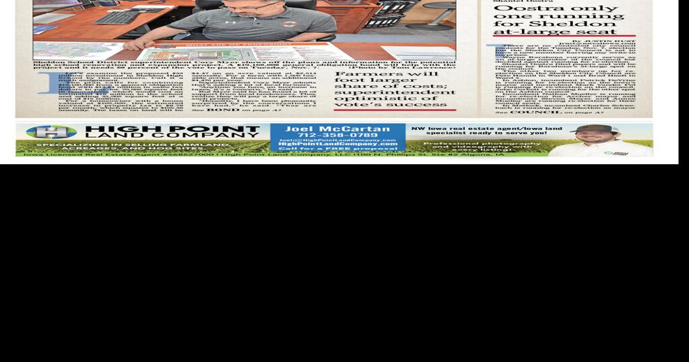 The Sheldon Mail-Sun Nov. 1, 2023 | | nwestiowa.com