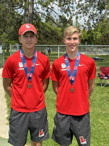 Le Mars tennis duo takes seventh at state tournament | Sentinel ...