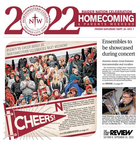 The N'West Iowa REVIEW Northwestern College Homecoming section Sept. 24 ...
