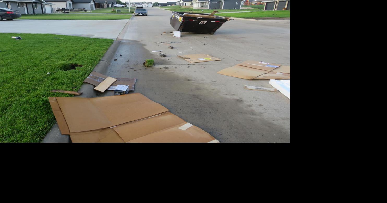 Info sought on damaged dumpster in Hull | News | nwestiowa.com