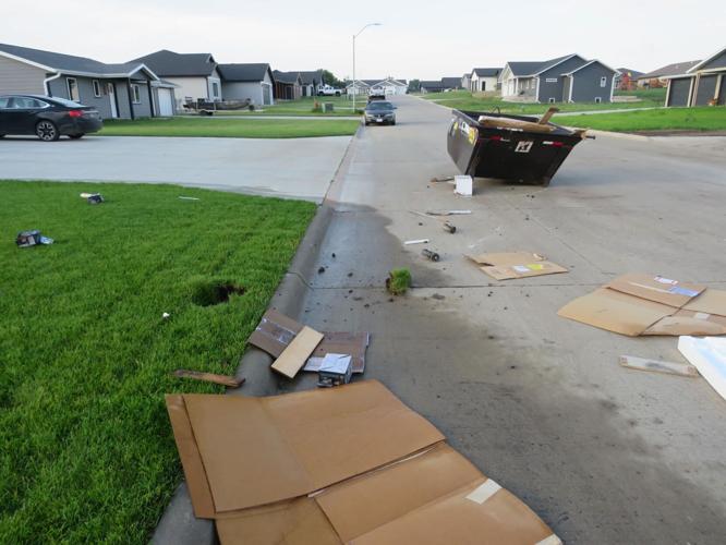Info sought on damaged dumpster in Hull | News | nwestiowa.com