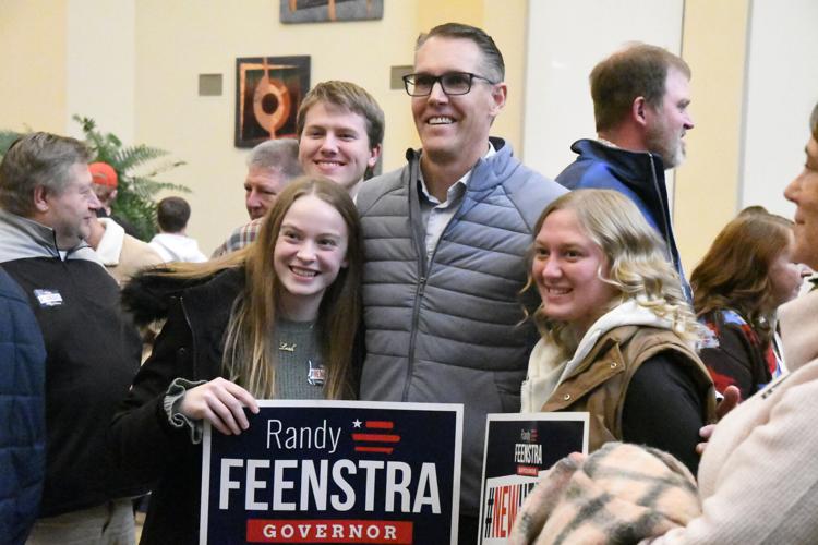 Feenstra starts statewide governor's campaign at Dordt | Nwest Iowa ...