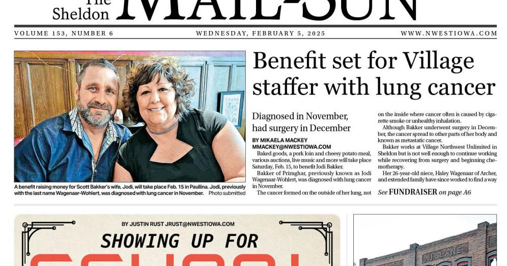 The Sheldon Mail-Sun Feb. 5, 2025 | | nwestiowa.com