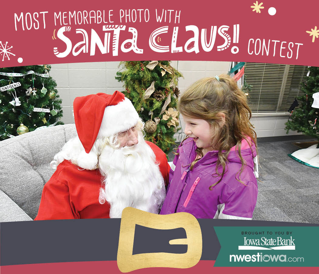Most Memorable Photo With Santa Contest! | Take5 | nwestiowa.com