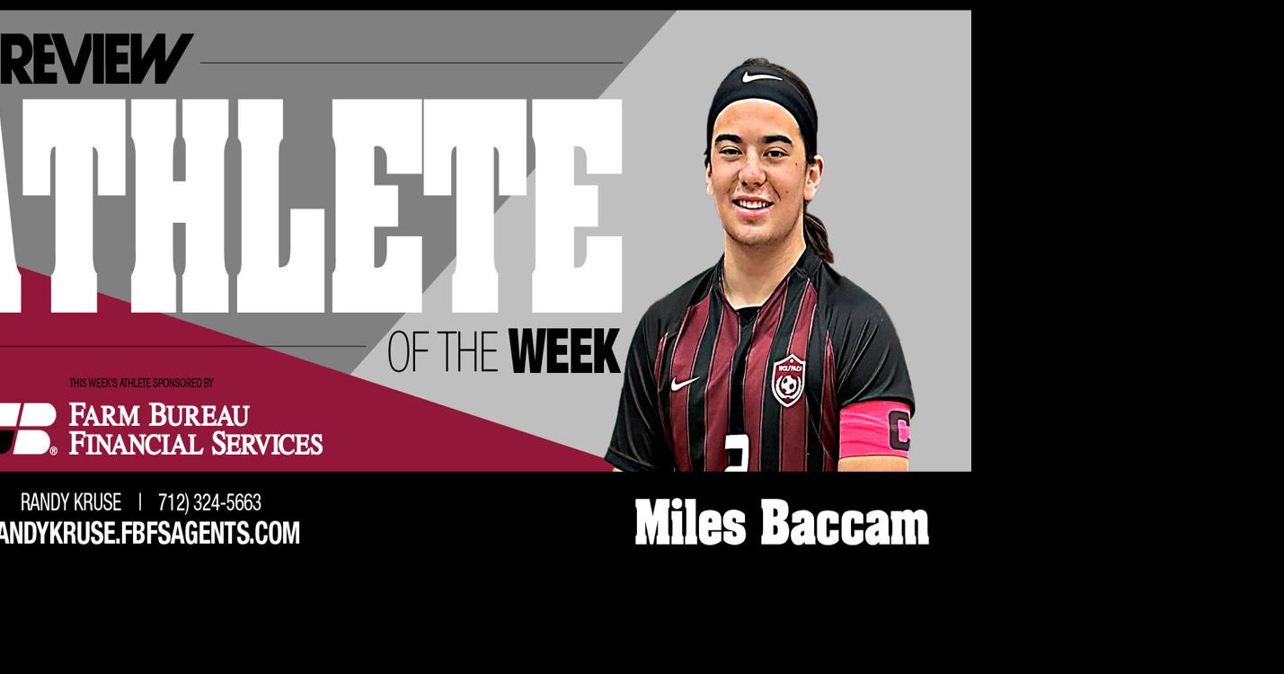 Athlete of the Week: Miles Baccam | Sports | nwestiowa.com
