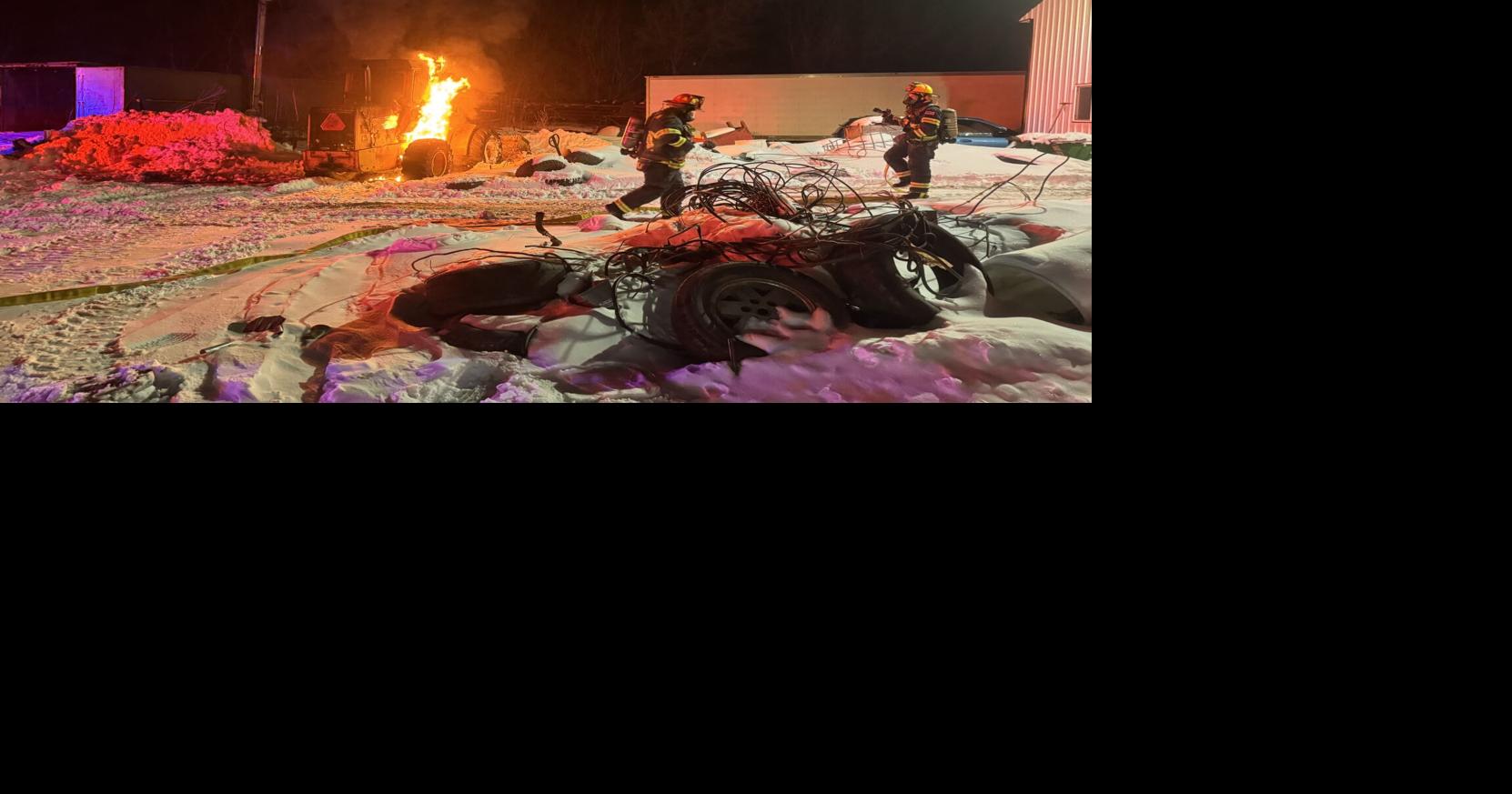 Sheldon Fire Co. puts out payloader blaze | Mail-sun | nwestiowa.com