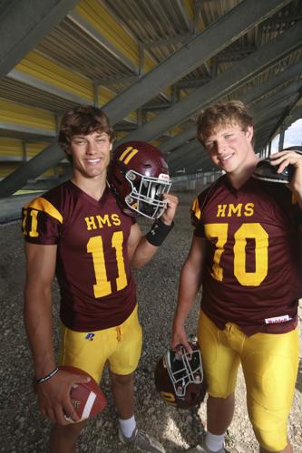 Football Preview Cover: Kooper Ebel and Lance Berends of HMS | Sports ...