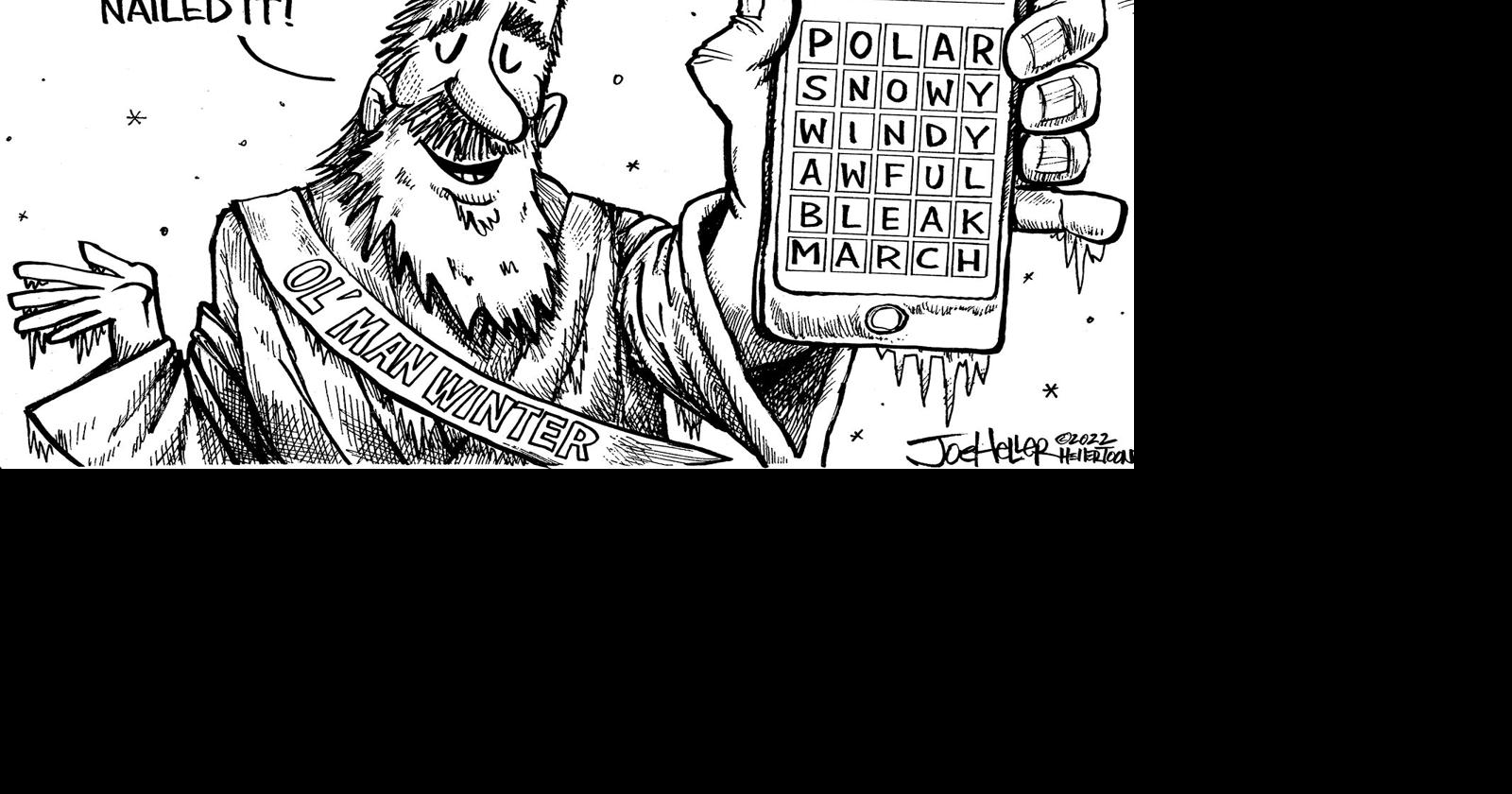 Cartoon: March Wordle | Opinion | nwestiowa.com