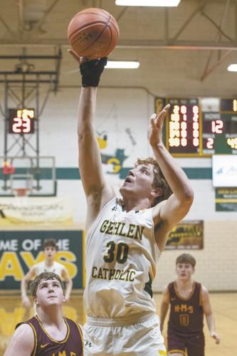 Gehlen boys basketball routs Hartley-Melvin-Sanborn | Sentinel ...