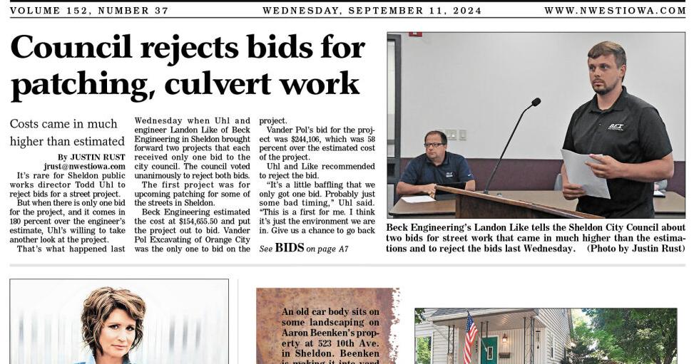 The Sheldon Mail-Sun Sept. 11, 2024 | | nwestiowa.com