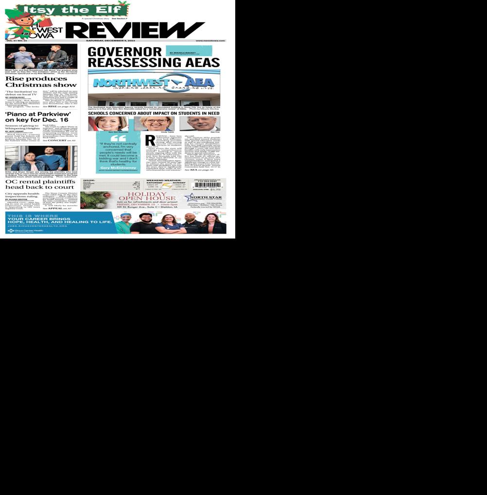 The N'West Iowa REVIEW Dec. 9, 2023 | | nwestiowa.com