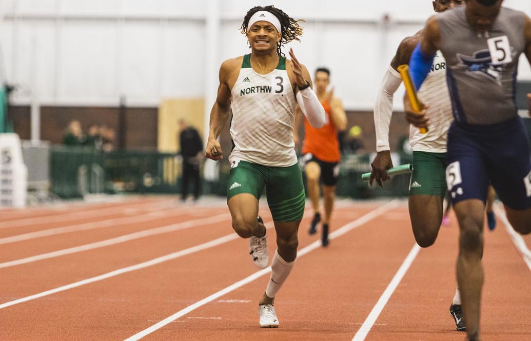 Northwest indoor track and field competes at Pittsburg State, Omar ...