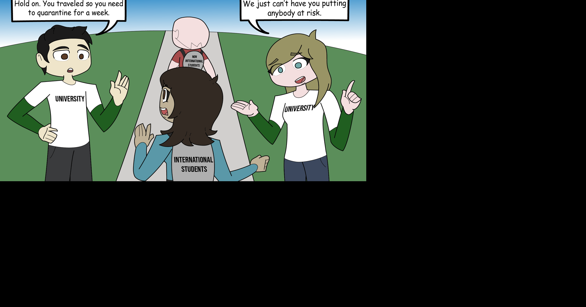 International students are disenfranchised by self-isolation guidelines ...