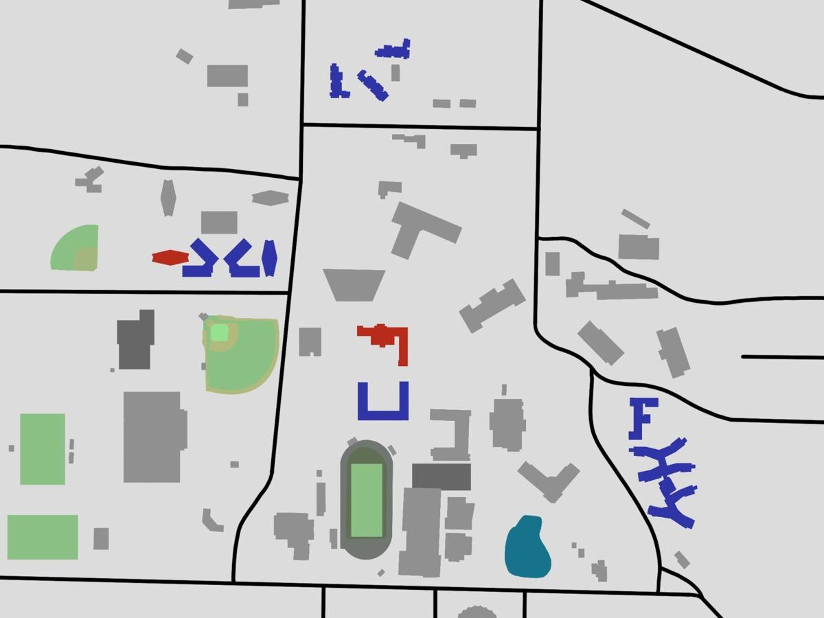 Kenyon Campus Map
