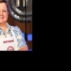 Bryson McGlynn competing on FOX's MasterChef Junior