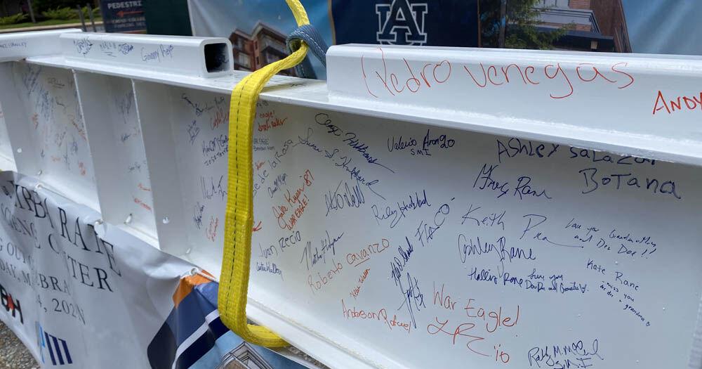 Auburn University's Rane Center reaches construction milestone as AU ...