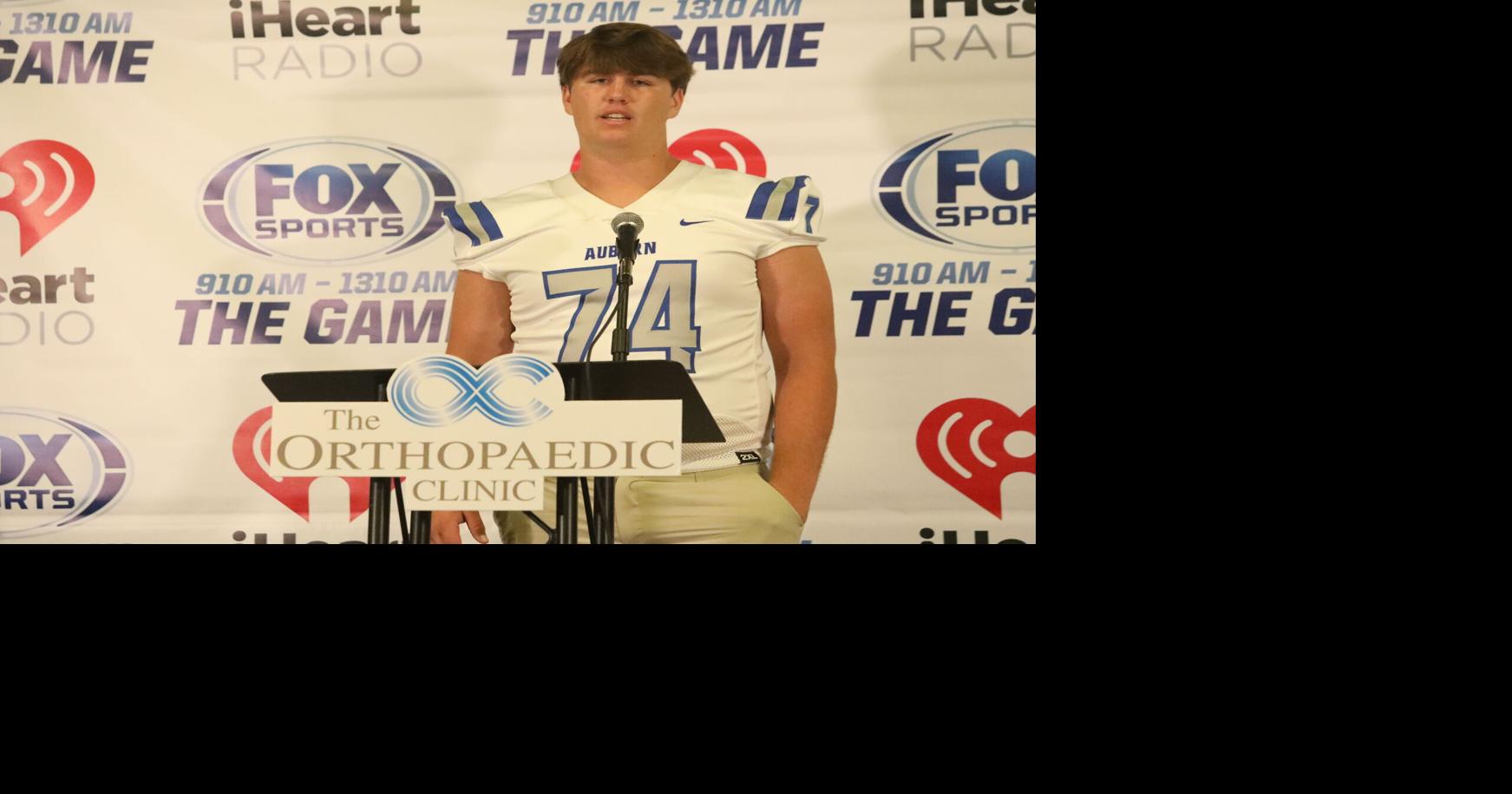 Drew Bobo leads Auburn High up front into showdown with Central-Phenix City