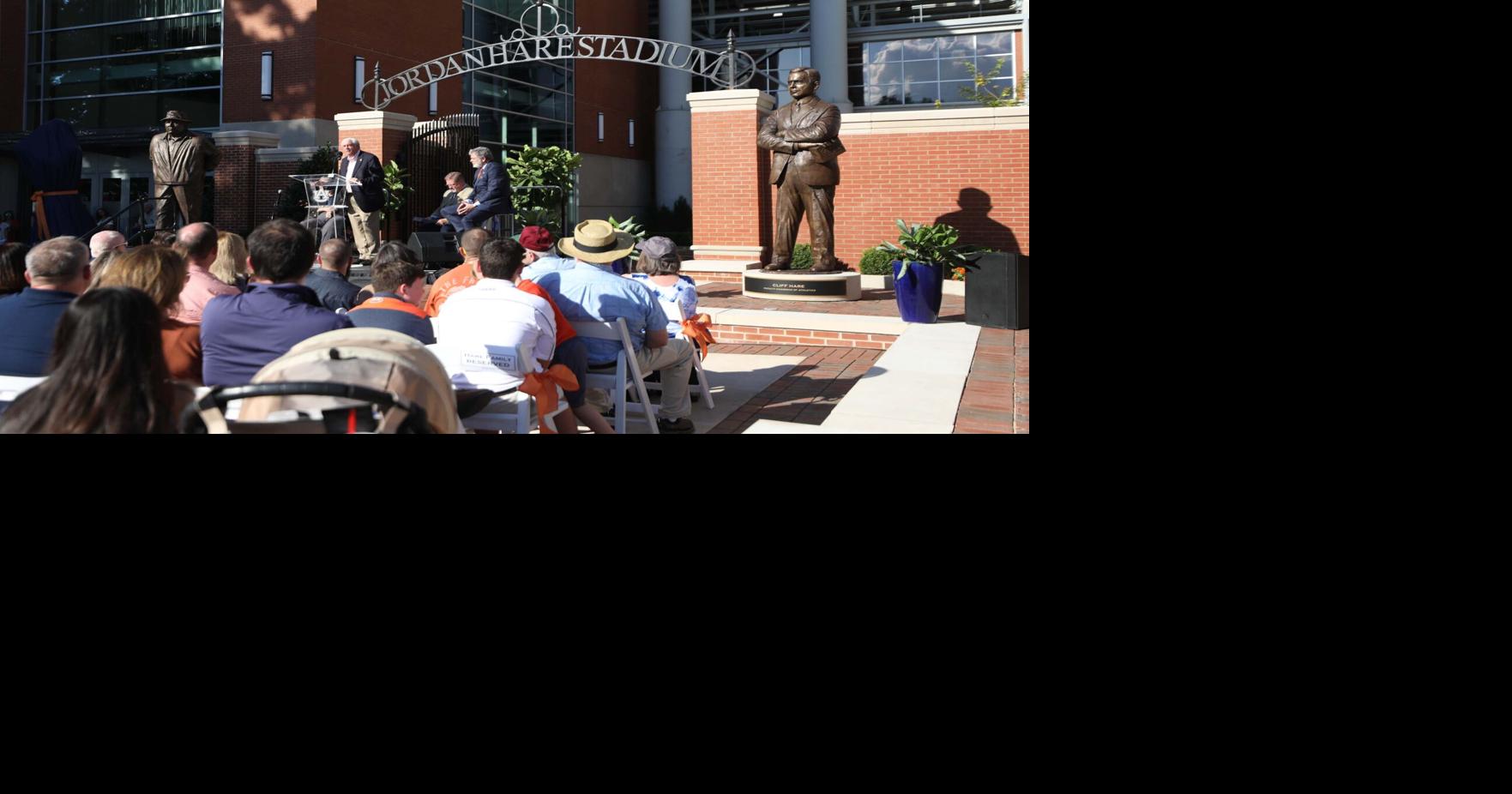 PHOTOS: Statue unveiling for Cliff Hare, Ralph “Shug” Jordan and Pat Dye