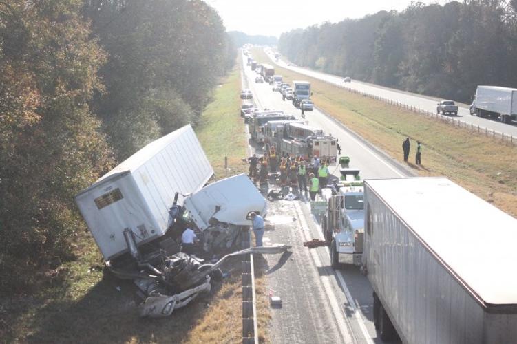 I-85 crash in Auburn kills Virginia trucker