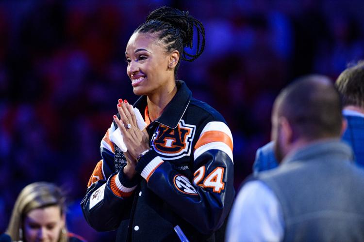 Auburn retires DeWanna Bonner’s jersey on her special visit