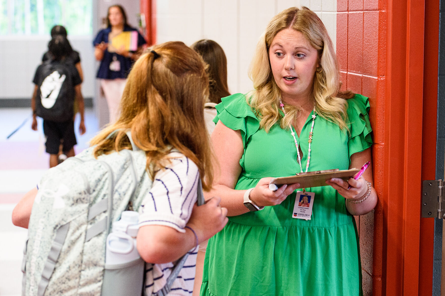 Doors open for first class of sixth graders at Fox Run
