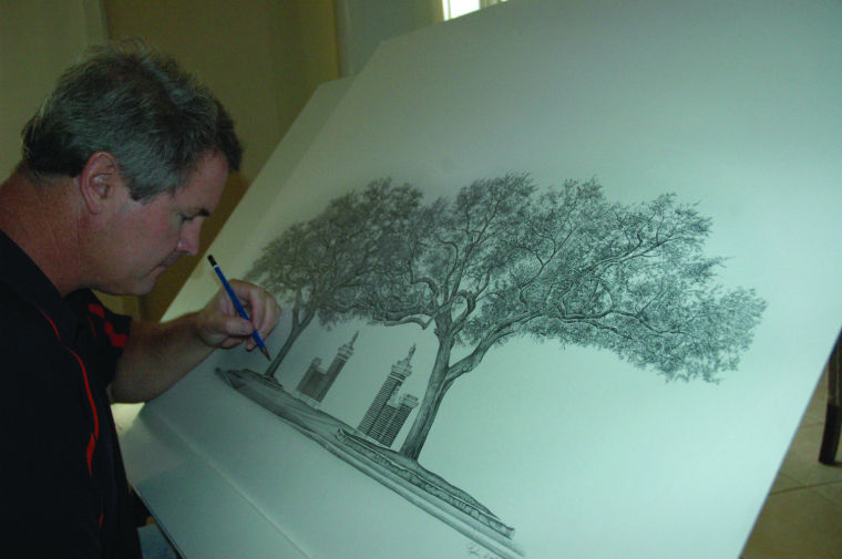 Auburn alumnus creates Toomer's art to benefit scholarships