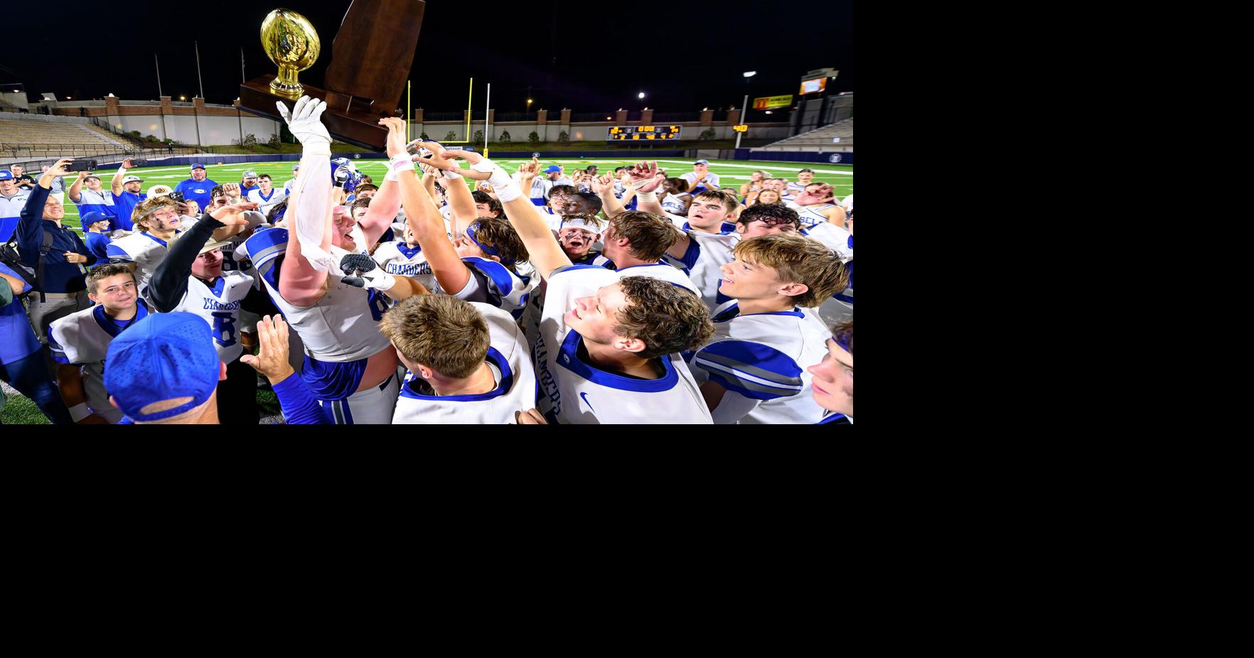 Chambers Academy football wins third-straight state title