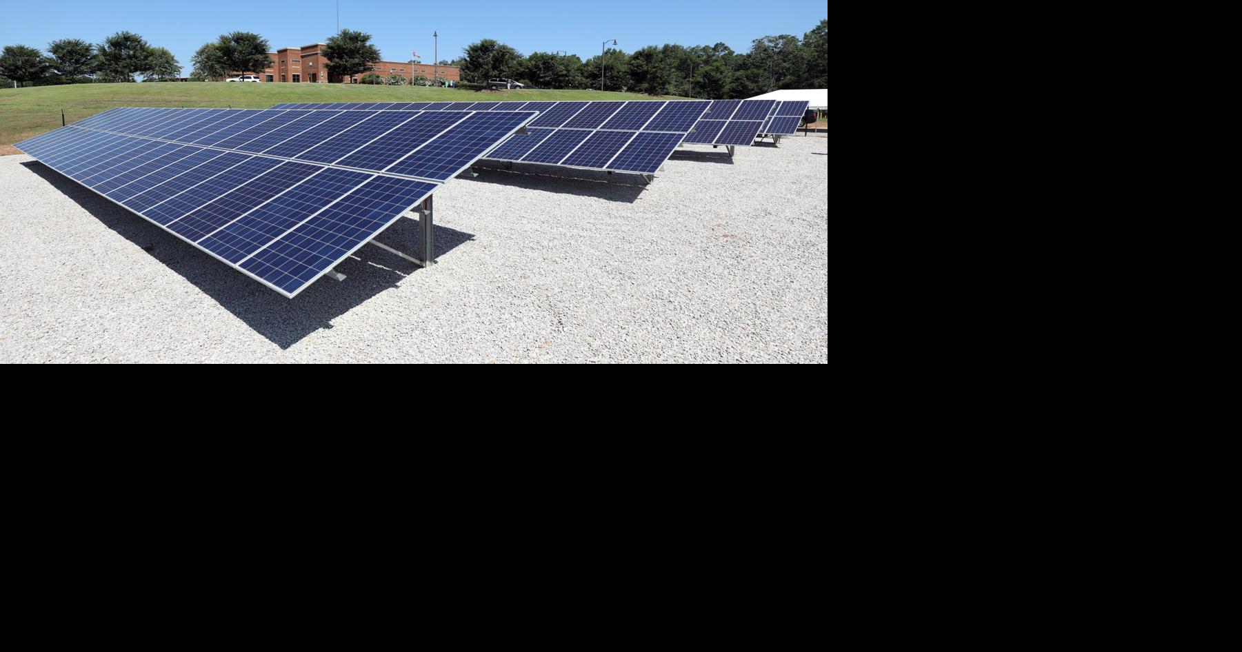 Solar research project unveiled at Opelika Power Services