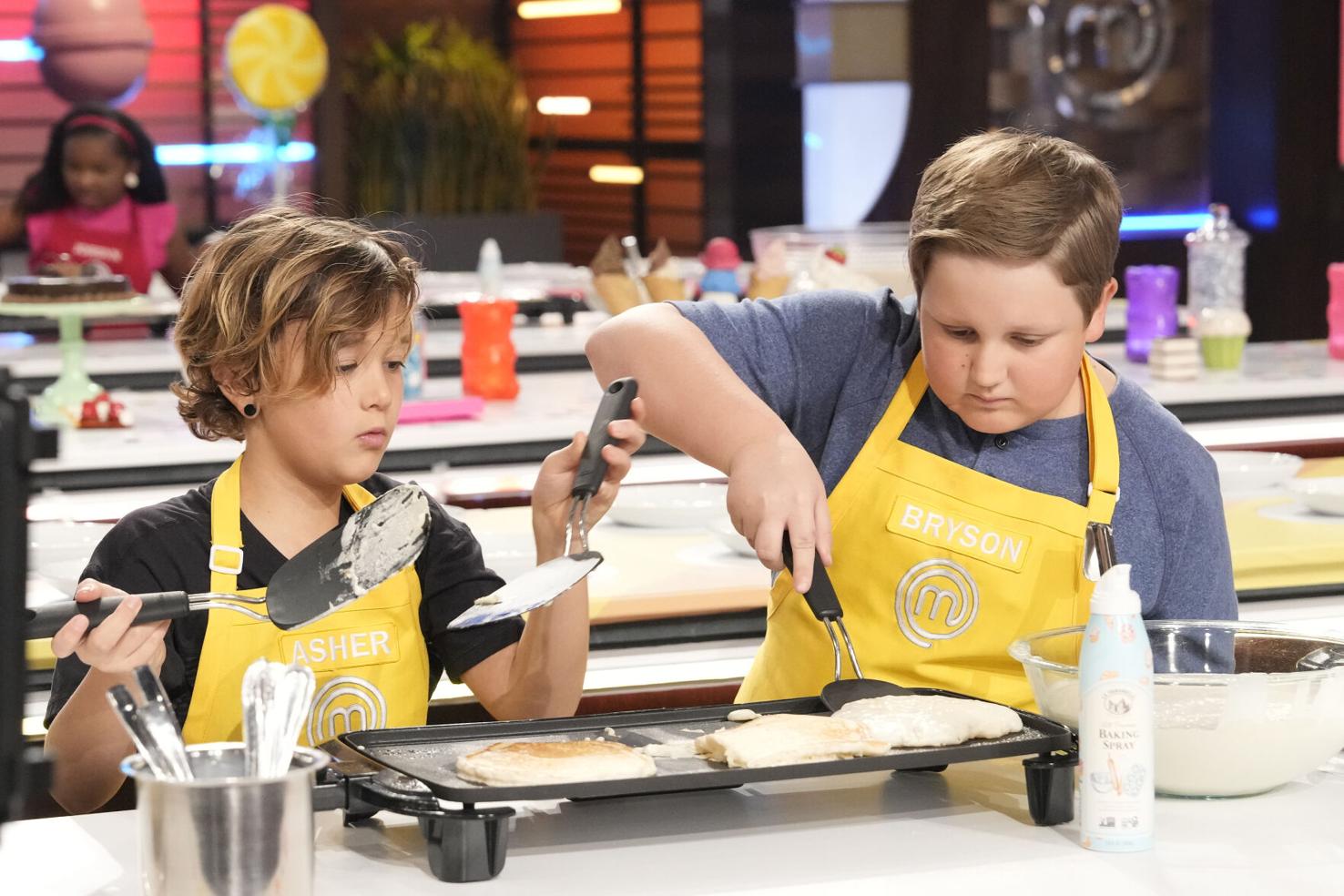 Bryson McGlynn in the Top 5 of MasterChef Junior