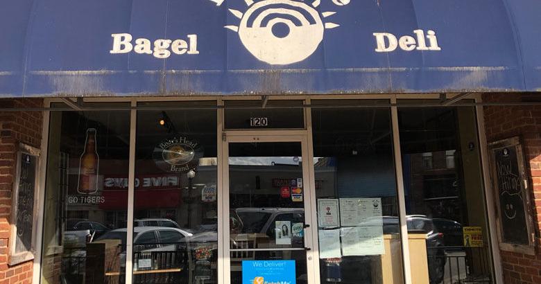 A good breakfast at Big Blue Bagel