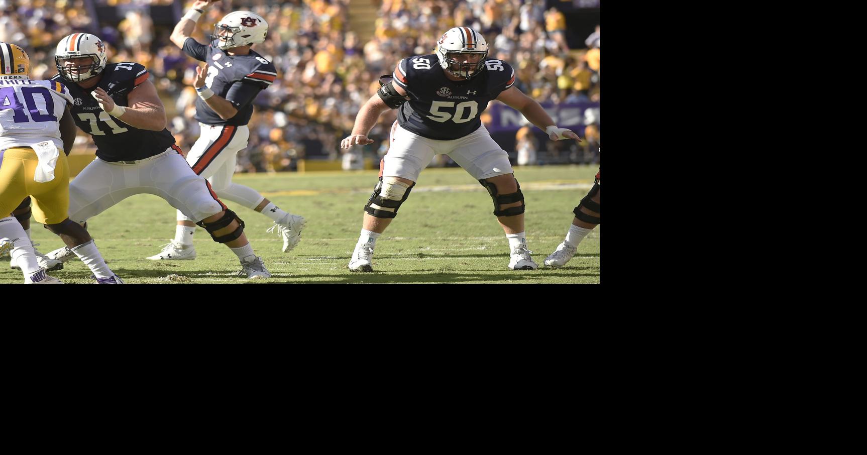 Auburn center Casey Dunn ready for first Iron Bowl of playing career