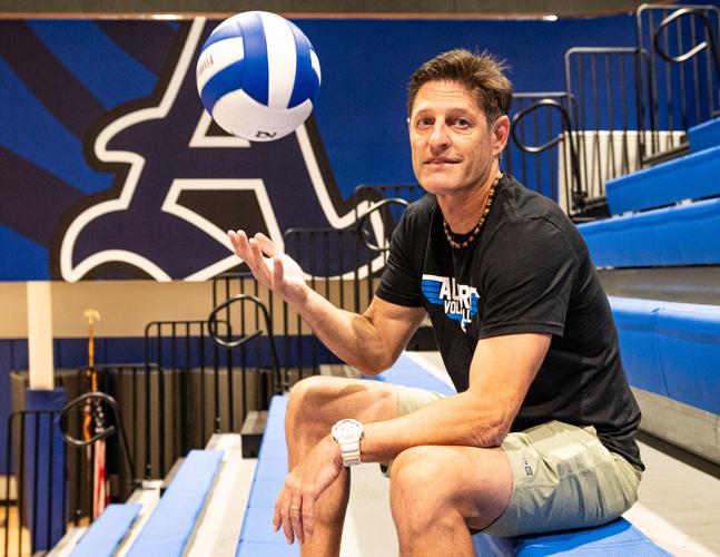 Auburn High volleyball coach Brian Wheatley aims for success