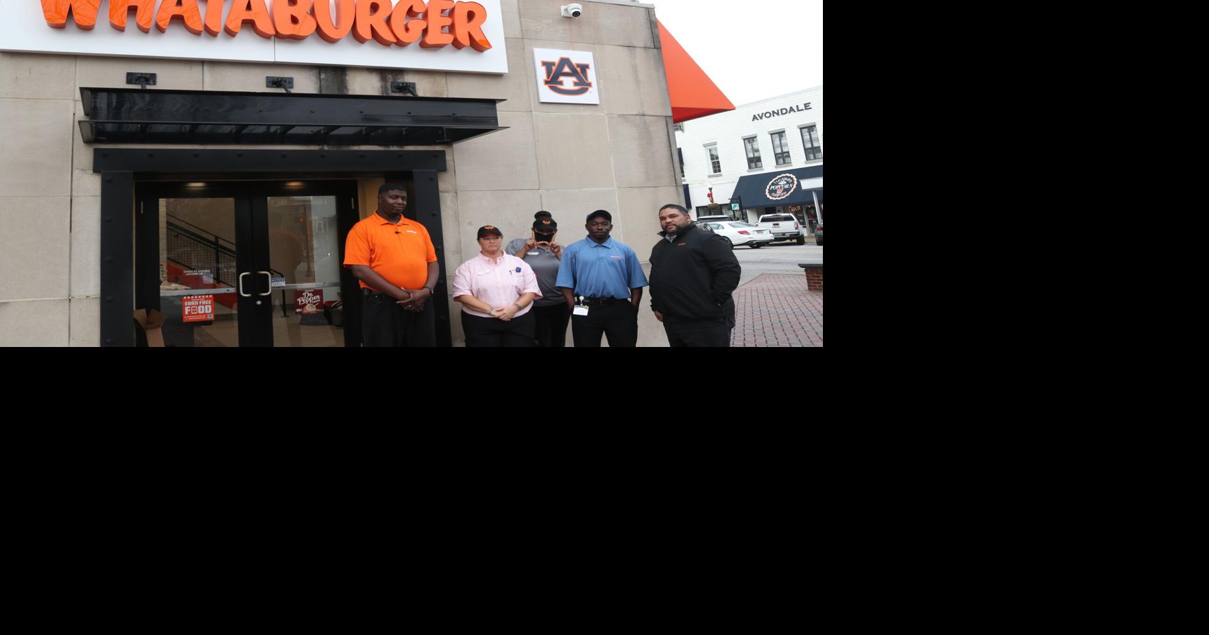 Here's when the Whataburger in downtown Auburn is set to open