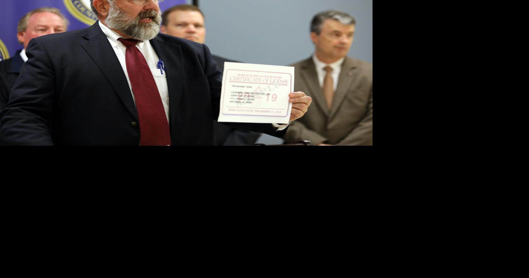 Officials warn residents to watch out for home builder fraud