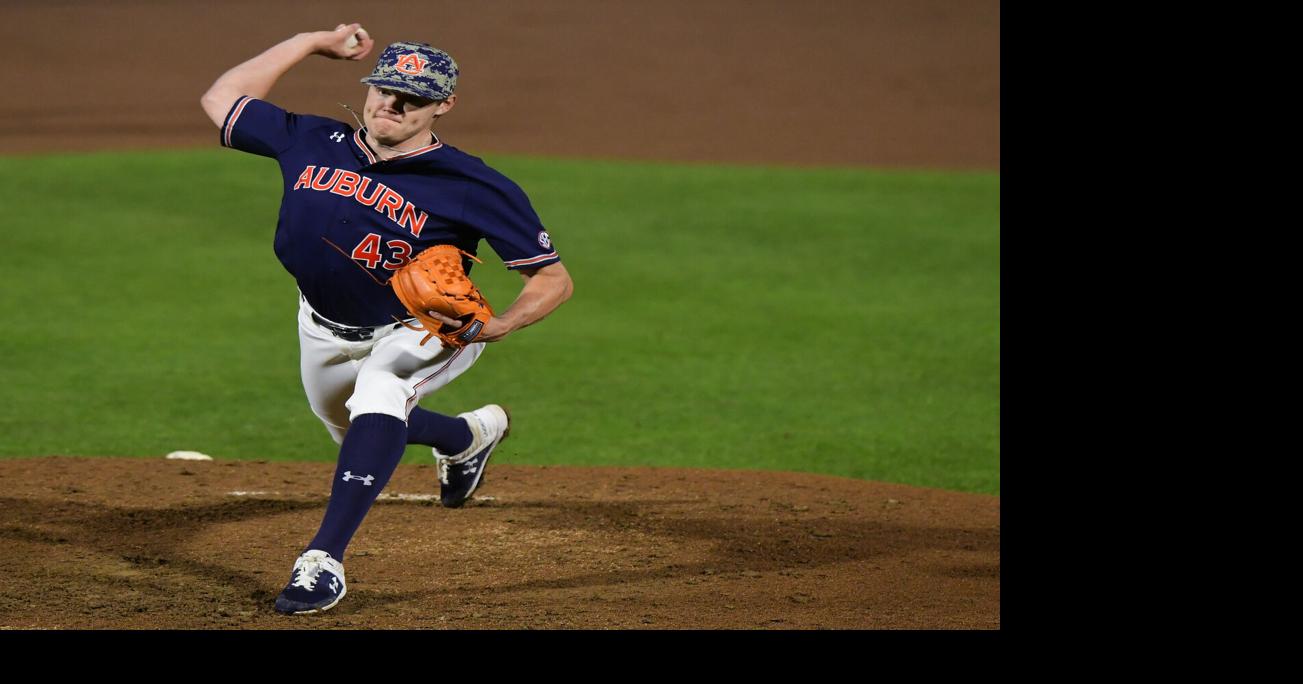 New York Yankees select Auburn pitcher Richard Fitts in 2021 MLB Draft