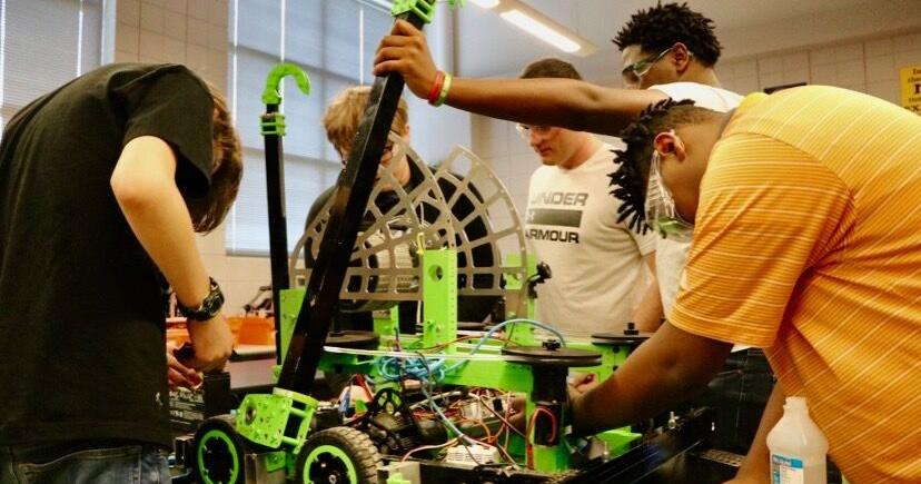 'We worked our butts off': OHS robotics team heads to world championship