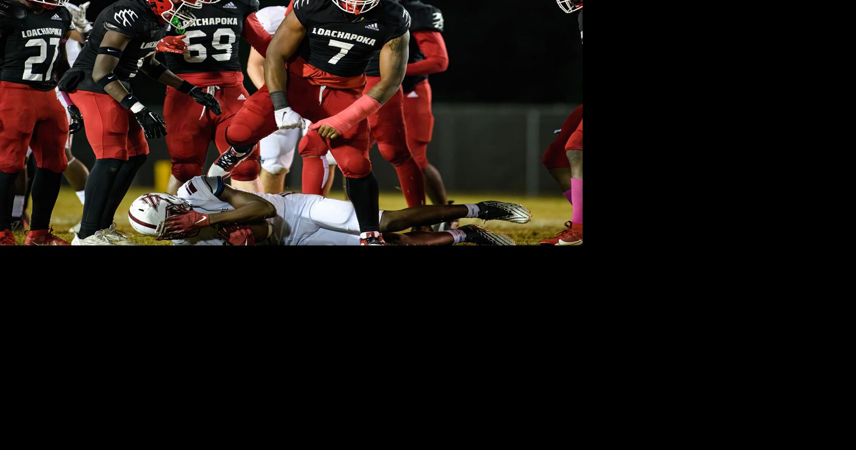 Jamari Payne the face of a fierce Loachapoka defense