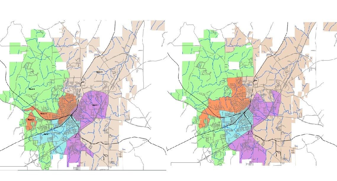 If you're a citizen of Opelika, figure out which ward you live in and ...