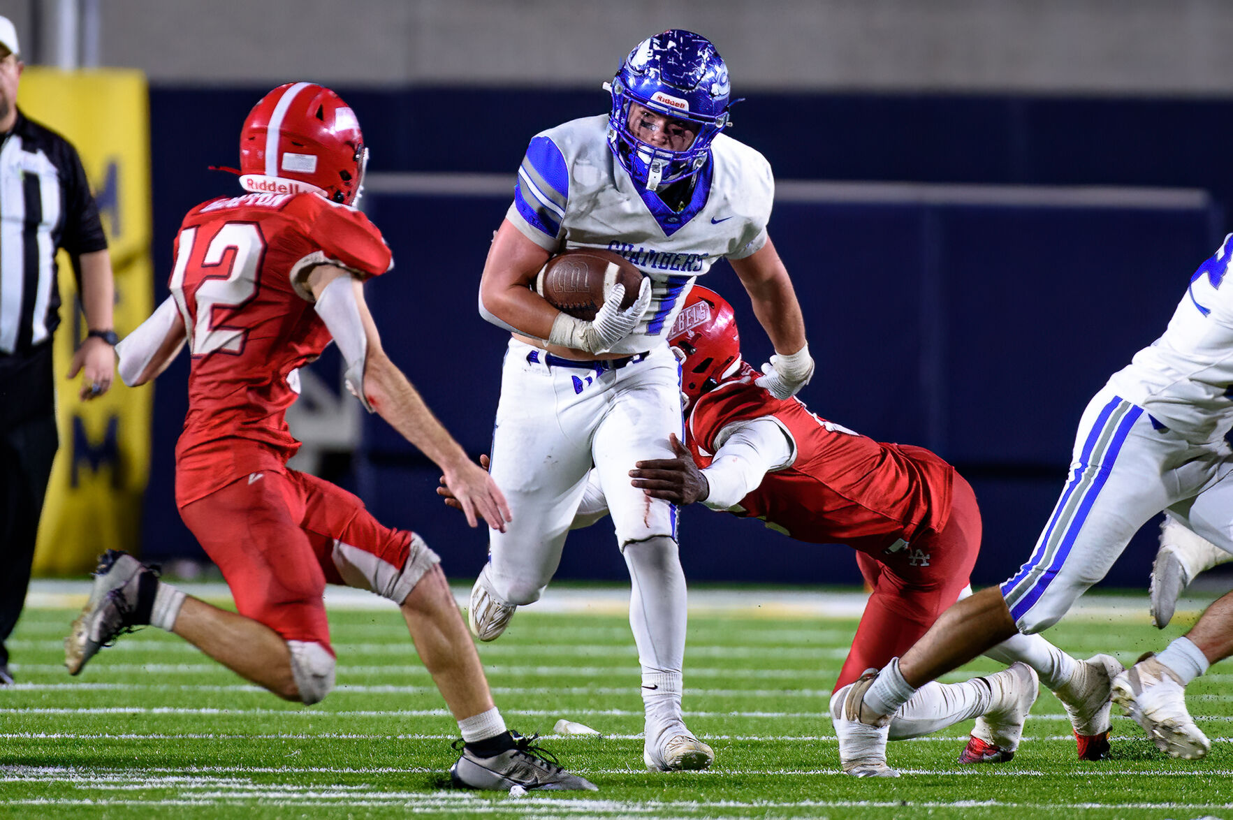 Central-Phenix City's Tristan Lyles and Chambers Academy's Eli Whorton ...