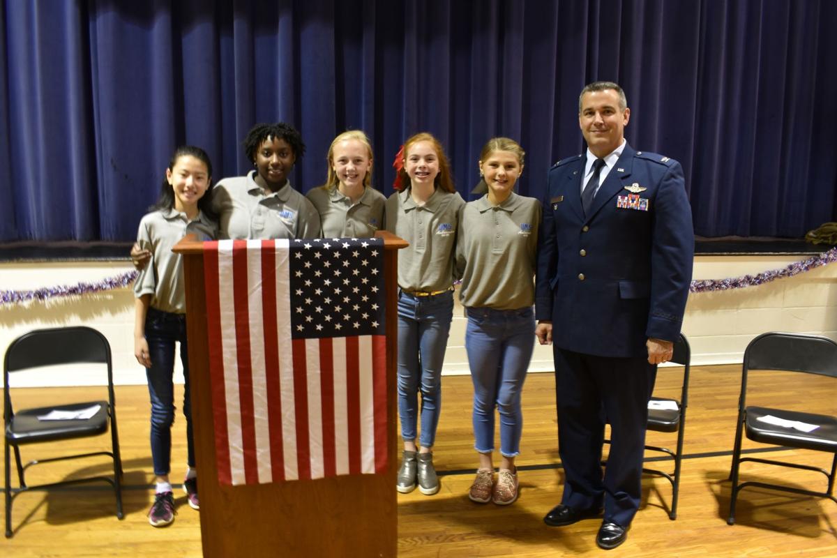 Drake Middle School honors veterans