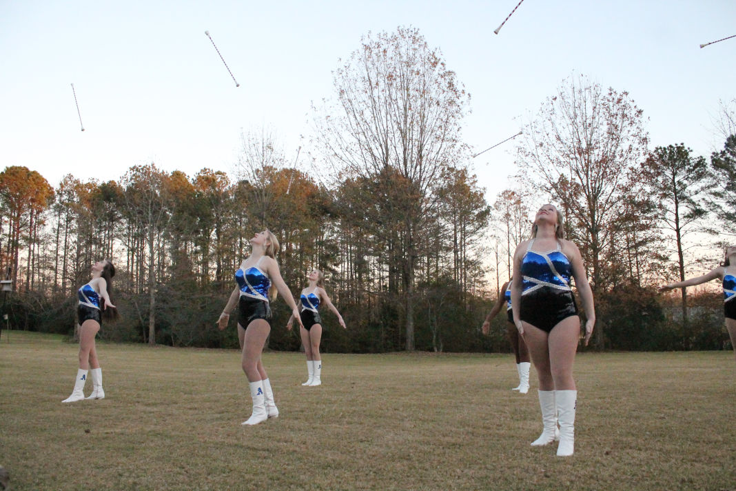 Auburn High majorettes spread holiday cheer at Monarch Estates | Auburn ...