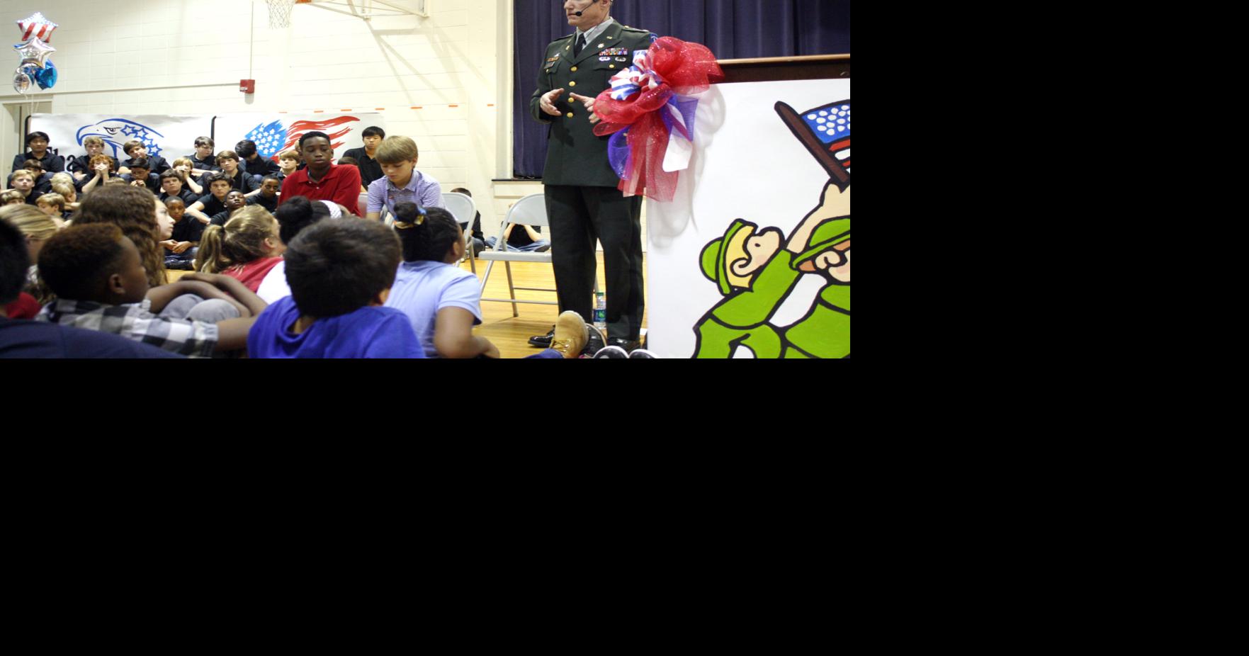 Auburn’s Drake Middle School honors veterans