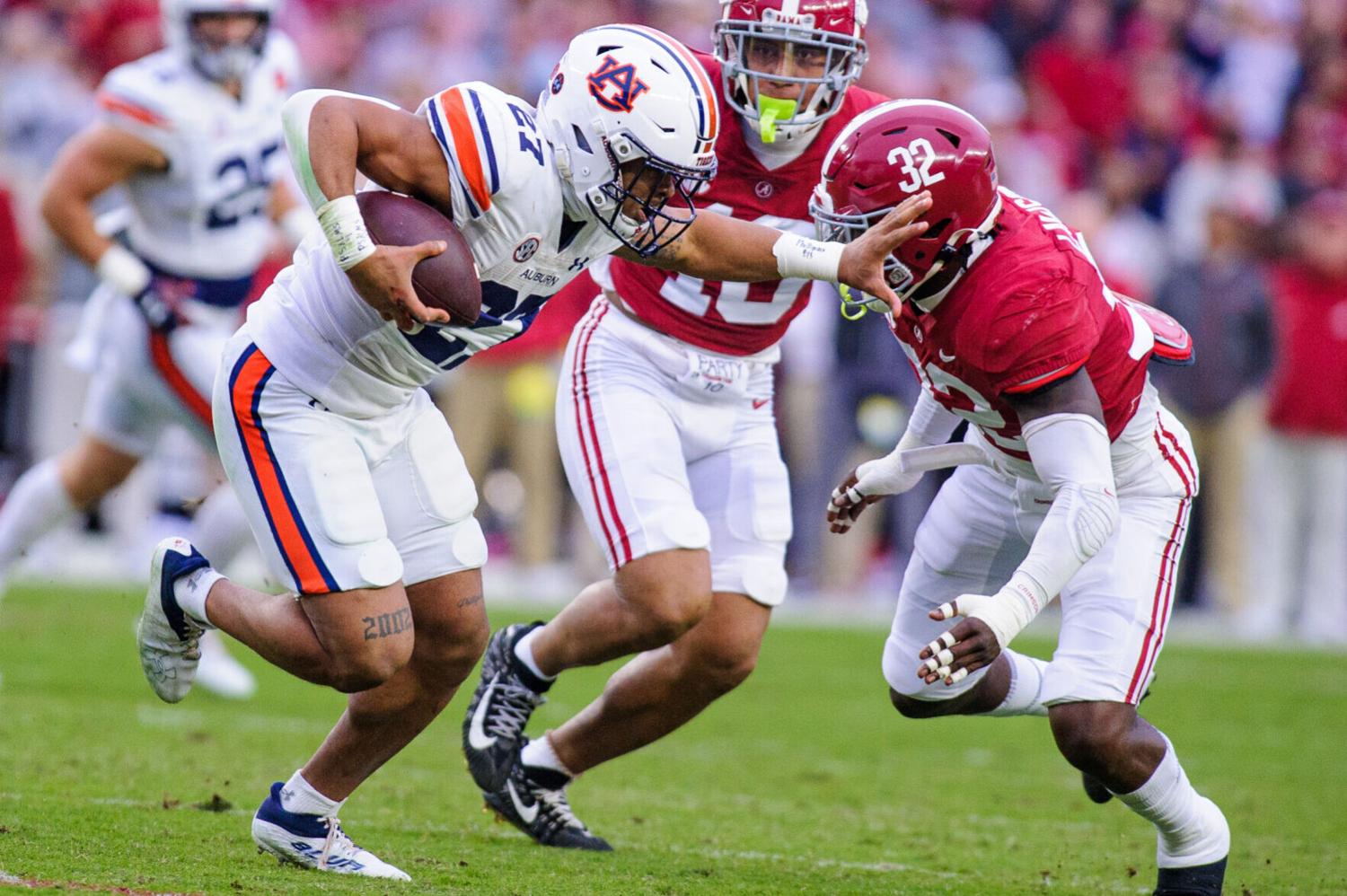 Auburn, No. 8 Alabama get CBS afternoon slot for Iron Bowl