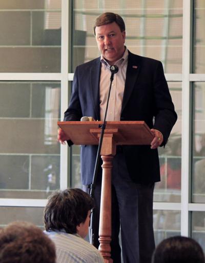 Rep. Mike Rogers touts conservative policies in visit to Opelika