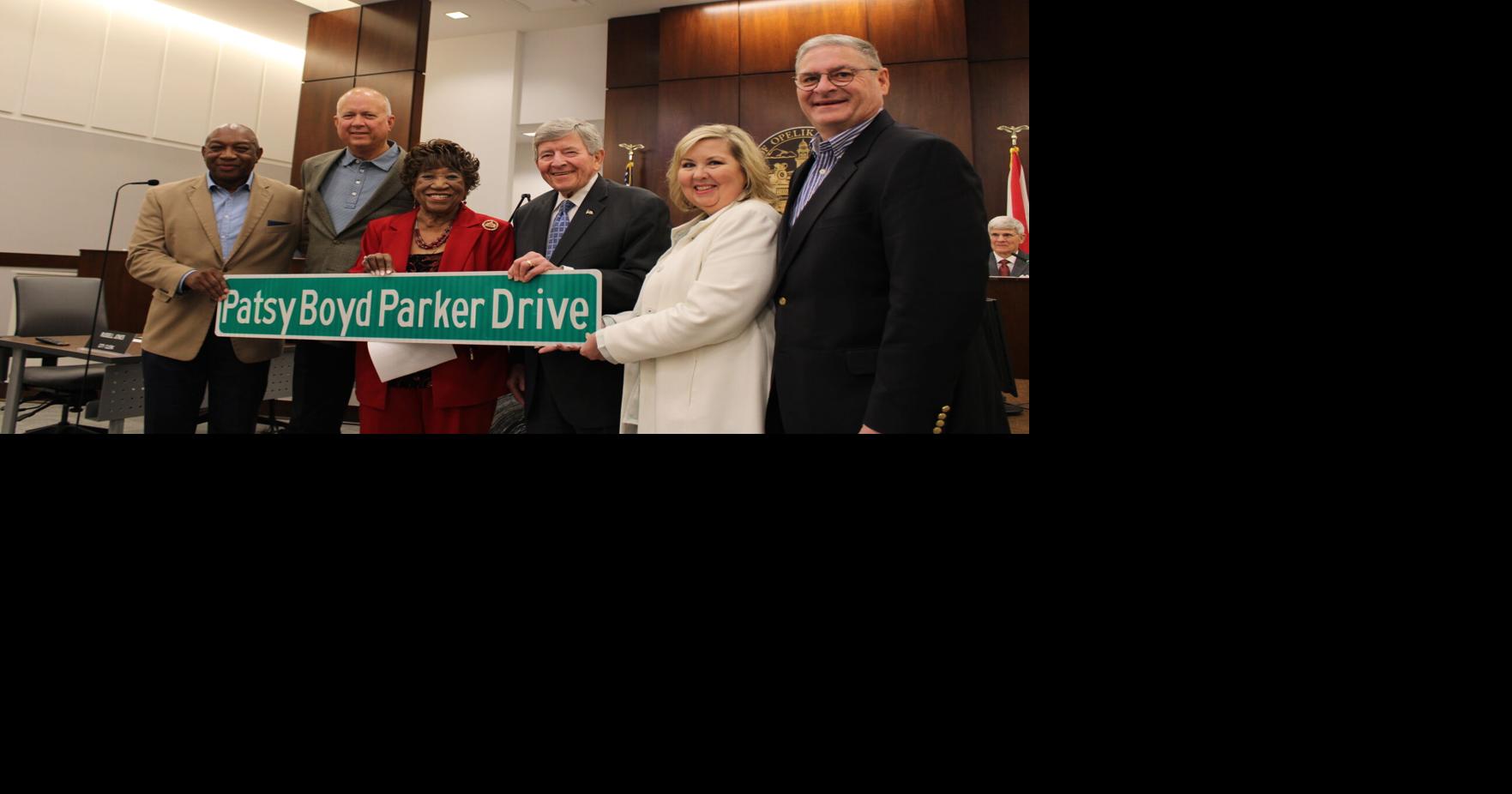 City of Opelika names street after Patsy Boyd Parker honoring her ...