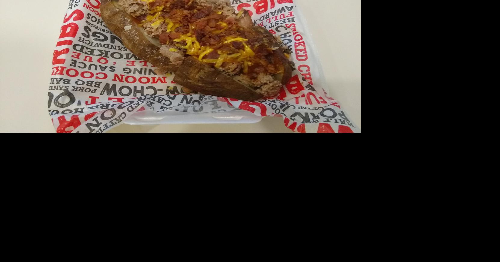 Baked potato is a must-have at Full Moon