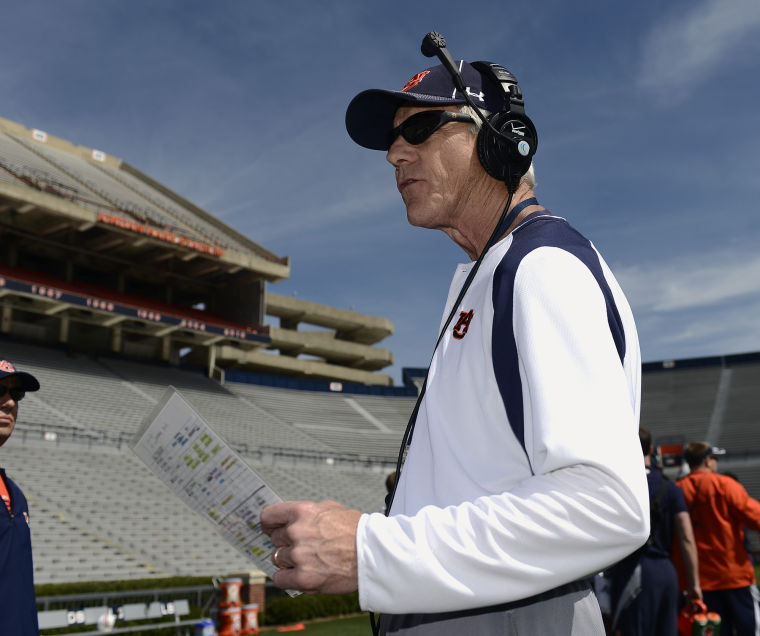 AUBURN FOOTBALL: DC Ellis Johnson not worried about no-huddle offenses ...
