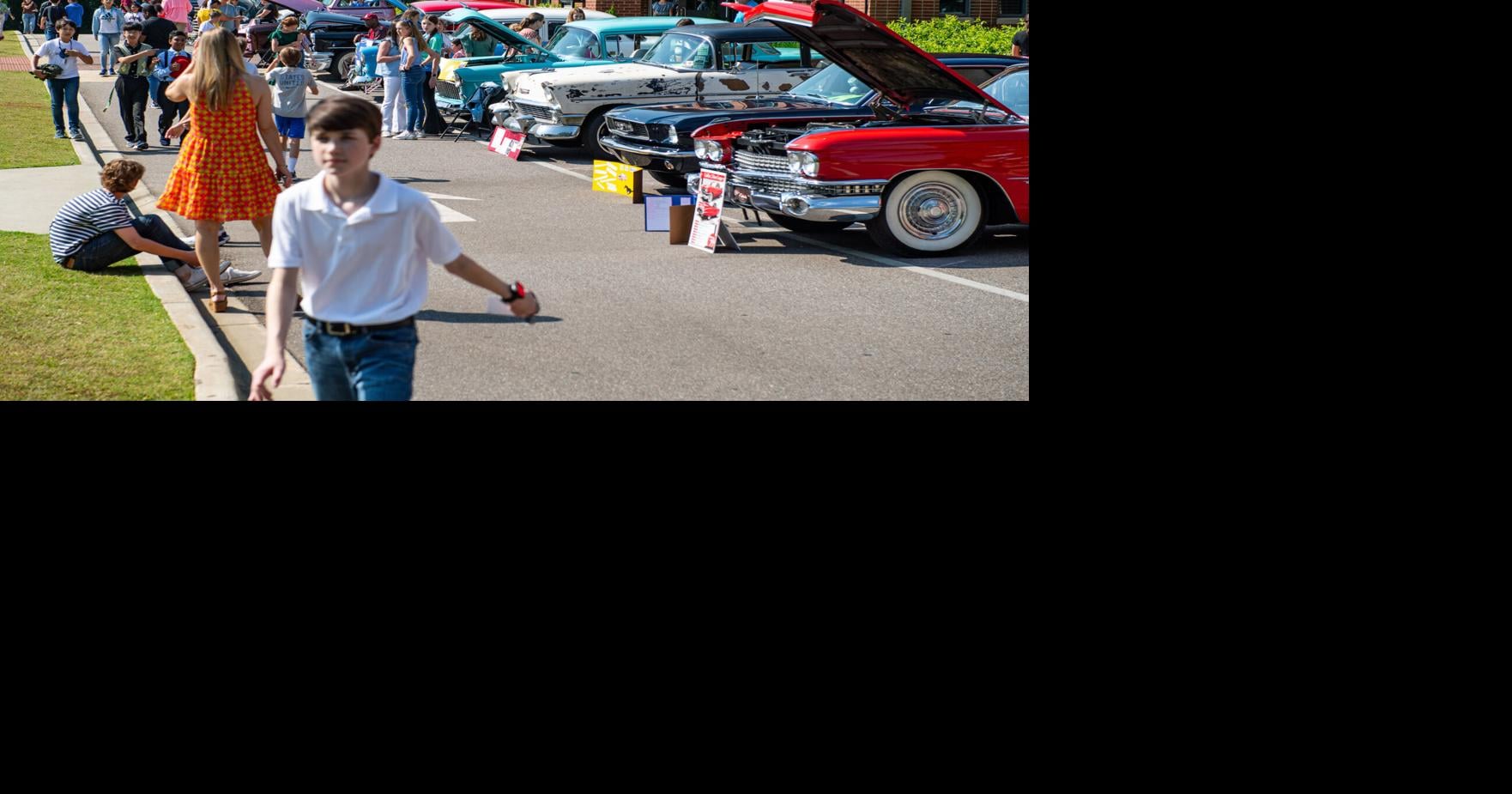 Drake Middle School hosts annual Driving Through the Decades