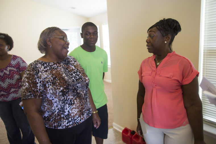 Family receives new community-built home